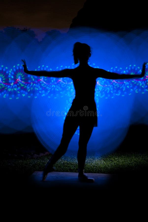Light Painting Abstract stock illustration. Illustration of light ...