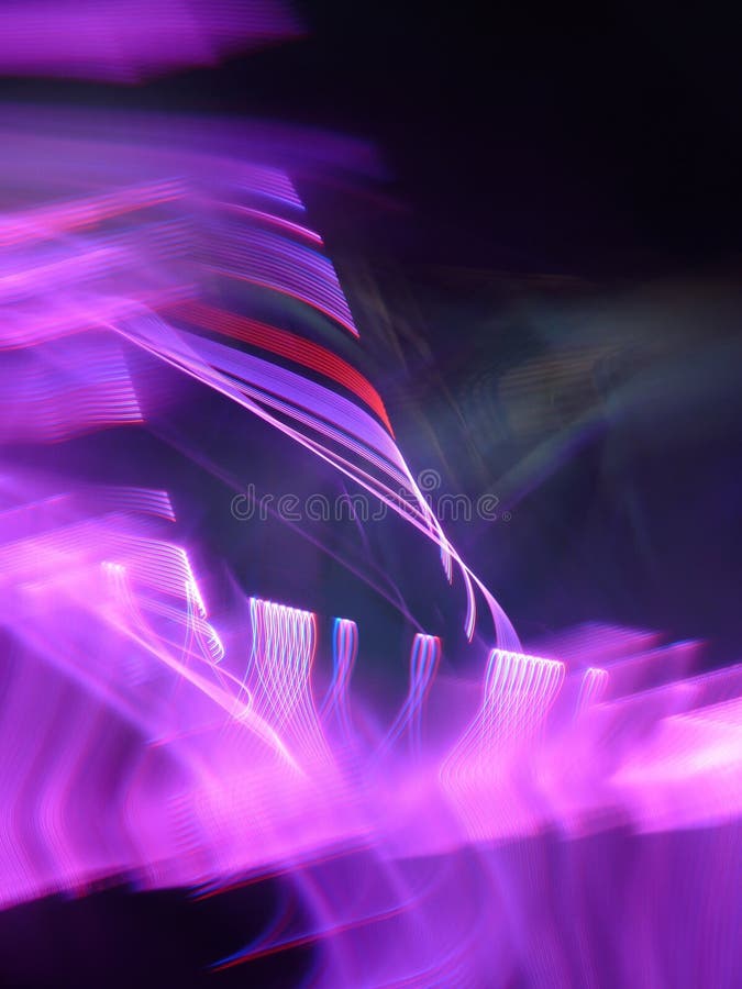 Light Painting & Unbelievable Light Refraction Stock Image - Image of ...