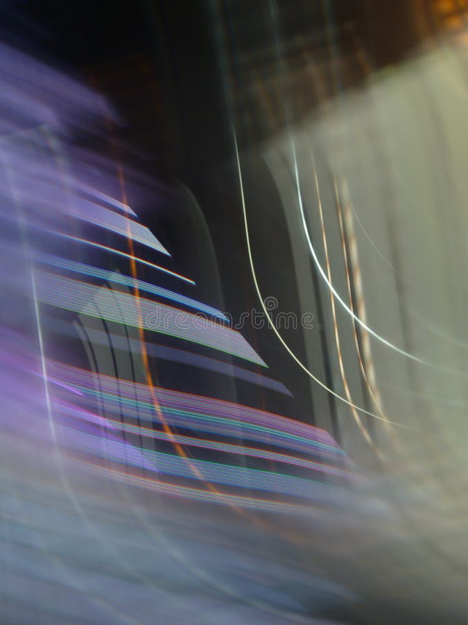 Light Painting & Unbelievable Light Refraction Stock Image - Image of ...