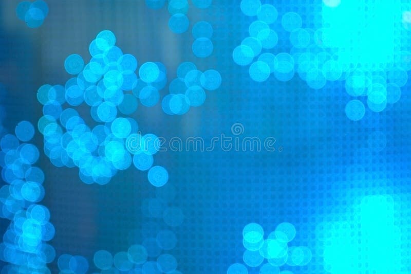 Light Panel Showing Abstract Colorful Animation Reflecting from City ...