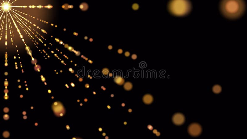 Light Particle Background, Beautiful Illustration Stock Illustration ...
