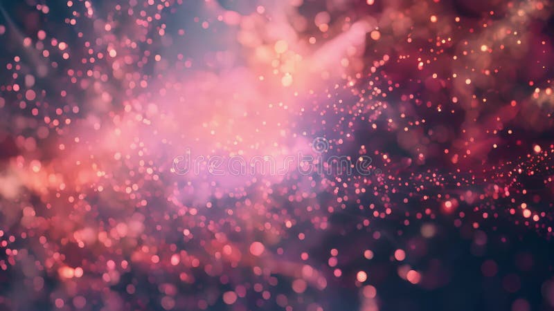 Light Particles Tered in All Directions Illustrating the Chaotic Nature ...