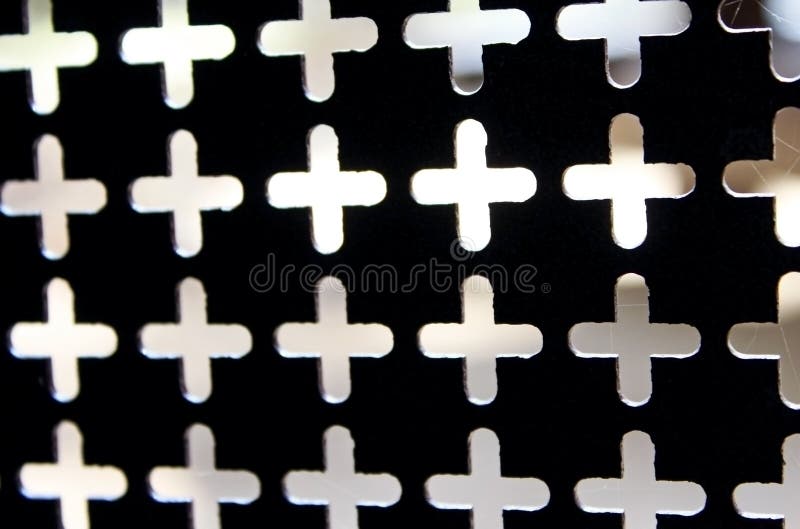Light Passing through Cross Patterns Stock Image - Image of pink ...