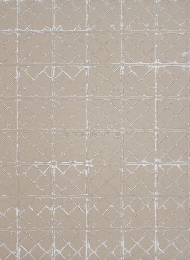Glued Detailed Ceramic Tile from Back Stock Image - Image of glued ...