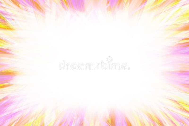 Light Pastel Coloured Starburst Border Stock Illustration ...