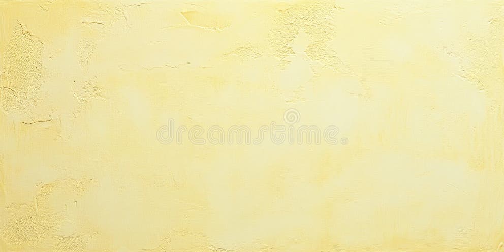 A Light Pastel Yellow Surface with a Smooth, Matte Texture. the Soft ...