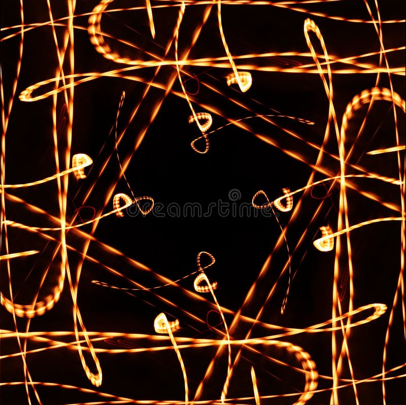Light pattern stock photo. Image of texture, rays, orange - 12503132