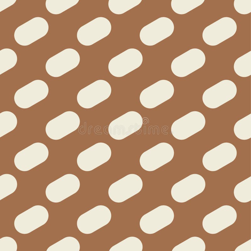 Light Pattern on Brown Vector Seamless Backdrop Stock Vector ...