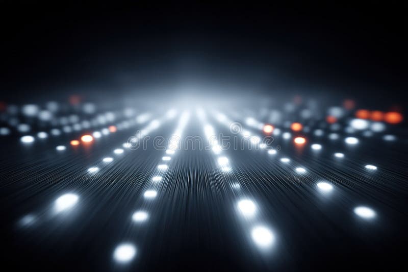 Light Patterns Create an Abstract Visual Experience with Glowing Dots ...