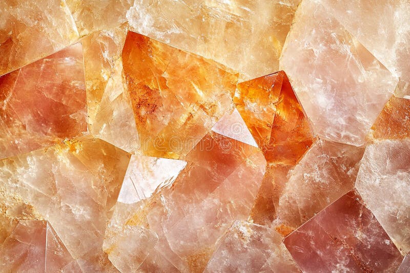 Light Peach Sphene Gemstone Texture Quality Picture Quality. Stock ...