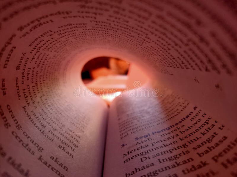 The Light that Penetrates the Book Stock Photo - Image of penetrates ...