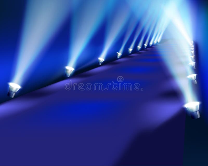 Light Performance. Vector Illustration. Stock Vector - Illustration of ...