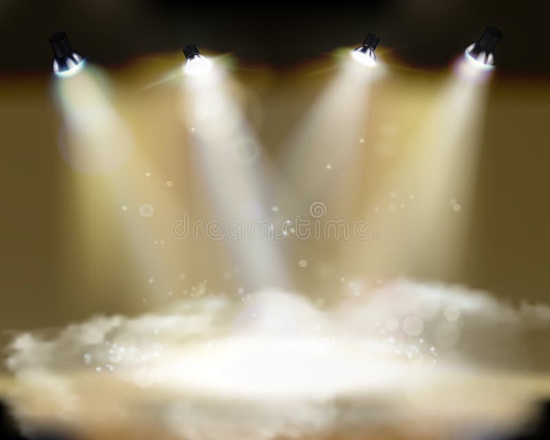 Light Performance. Vector Illustration. Stock Vector - Illustration of ...