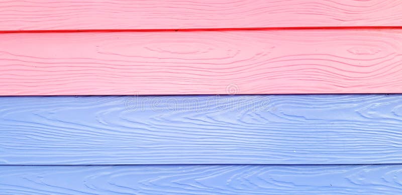 Light Pink and Blue Wooden Panel or Frame Painted for Background Stock ...