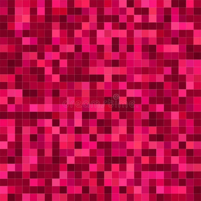 Light Pink Color Square Mosaic Texture in Rectangular Style and ...