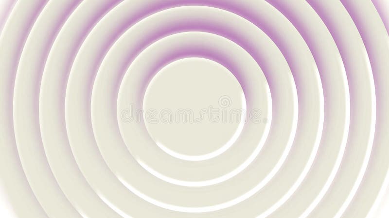 Light Pink Concentric 3D Rings. Motion. Spinning Shadow Along the ...