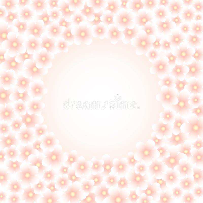 Romantic Pink Square Banner Flowers Stock Illustrations – 625 Romantic ...