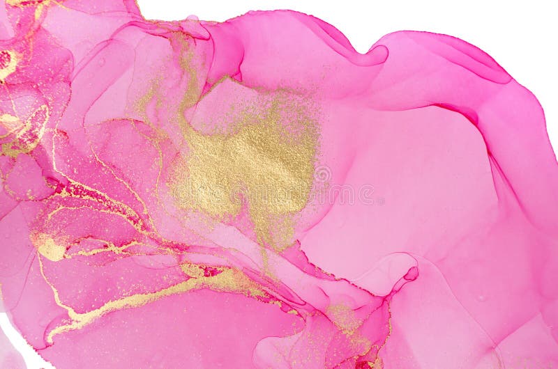 Light Pink and Gold Marble Artwork Pattern Stock Photo - Image of ...