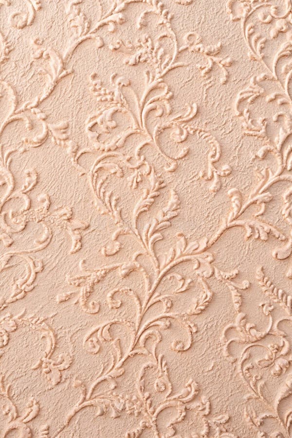 Light Pink Plaster Wall Texture with Abstract Stucco Pattern for ...
