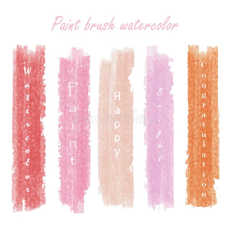 Light Pink Red Orange Love Pastel Banner Stock Vector - Illustration of ...