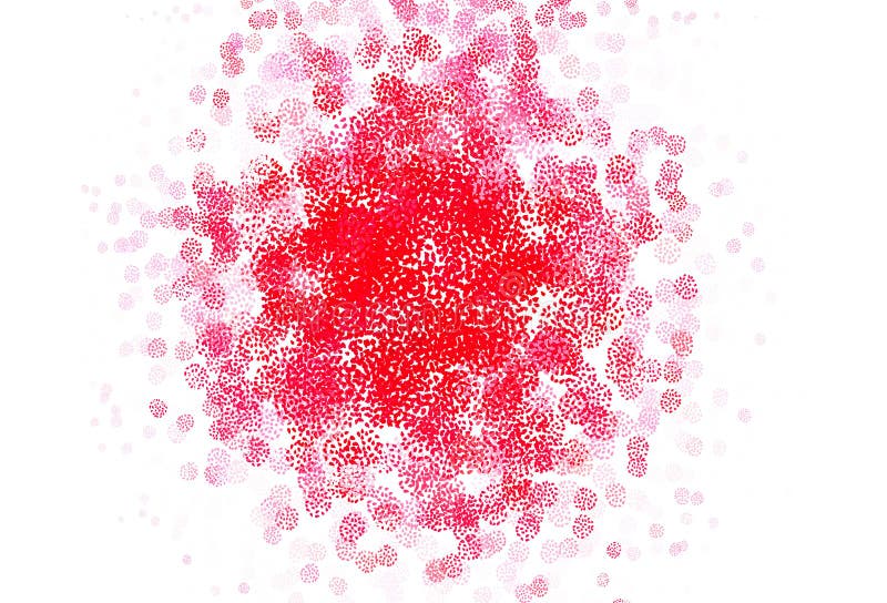 Light Pink, Red Vector Background with Abstract Shapes Stock Vector ...