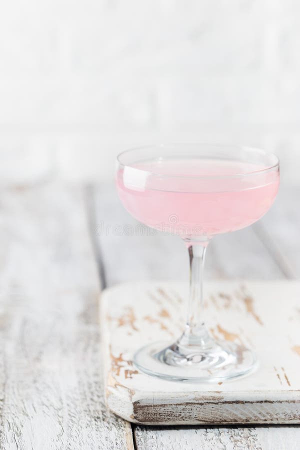 Light pink rose cocktail stock photo. Image of cool - 142695140