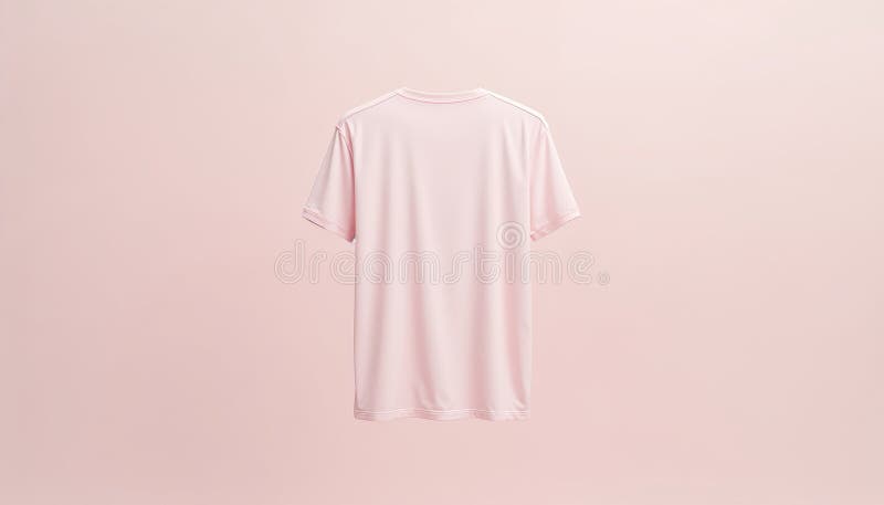 Light Pink Shirt Mockup Front Back Showcasing Custom Apparel Designs ...