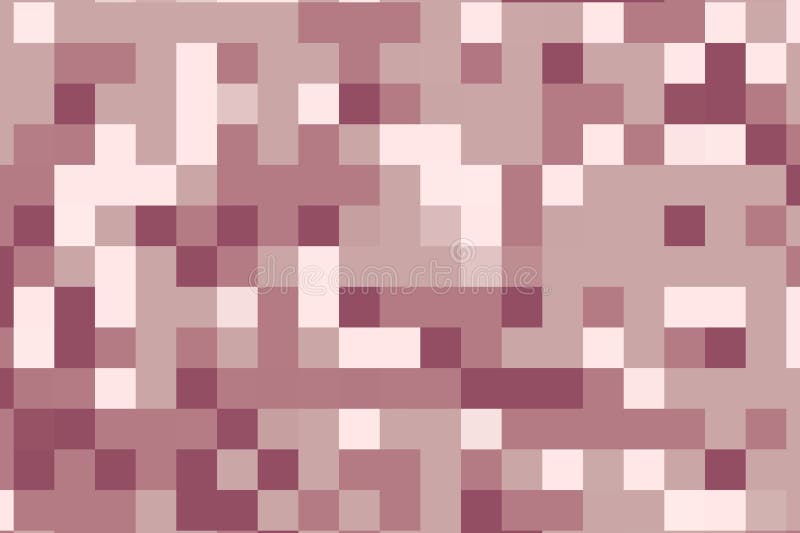 Light Pink Square Pixelated Pattern with Evenly Structured Grid ...