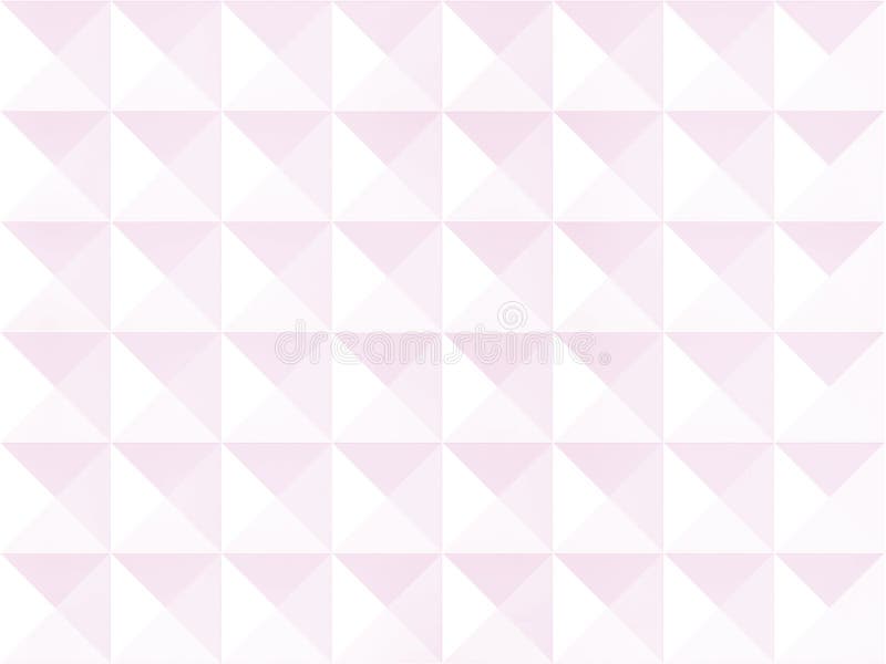 Light Pink Square Pyramid Texture Background Geometric Pattern Stock ...