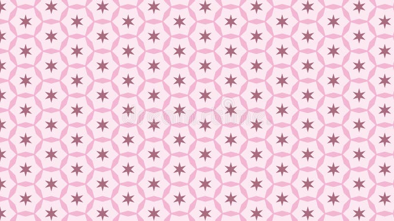 Light Pink Star Background Pattern Vector Stock Vector - Illustration ...