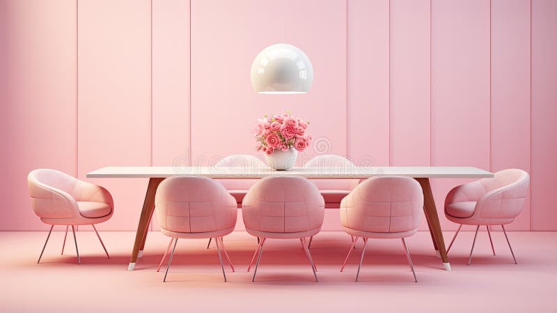 A Light Pink Uniform Background, Adorned with Sparkles, a Composition ...