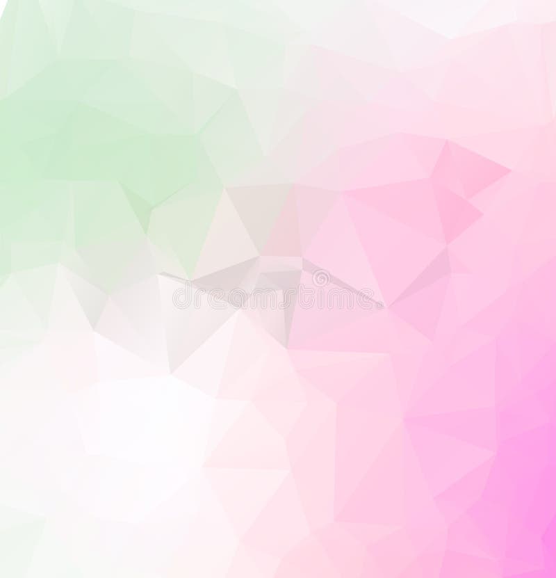 Light Pink Vector Modern Geometric Abstract Background , Multicolor ...