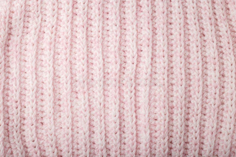 Light Pink Woolen Knitting Braid Pattern Texture, Knitted Background ...