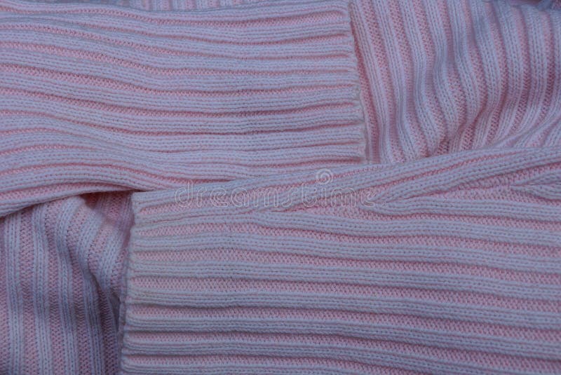 Texture Of Pink Woven Wool Knitted Sweater. Stock Image - Image of ...