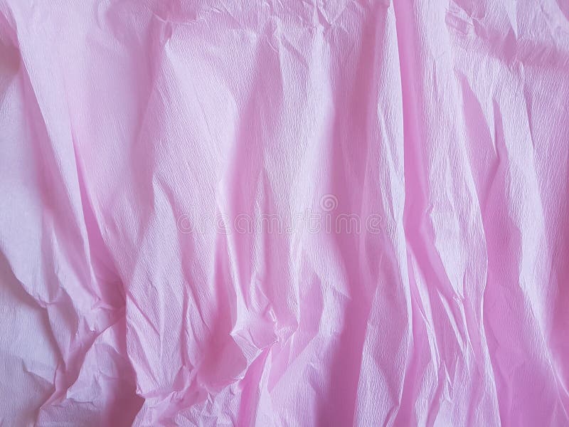 Light Pink Wrinkled Paper Background Blank Surface Stock Photo - Image ...