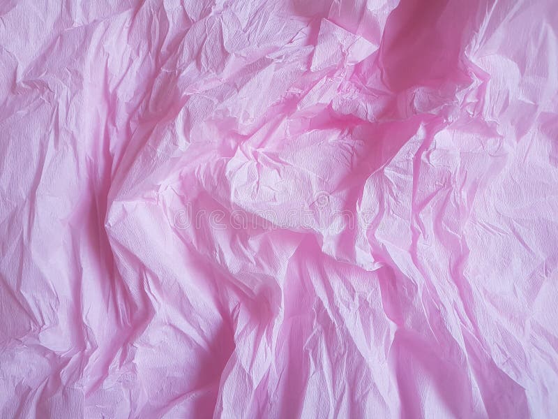 Light Pink Wrinkled Paper Background Blank Surface Stock Image - Image ...