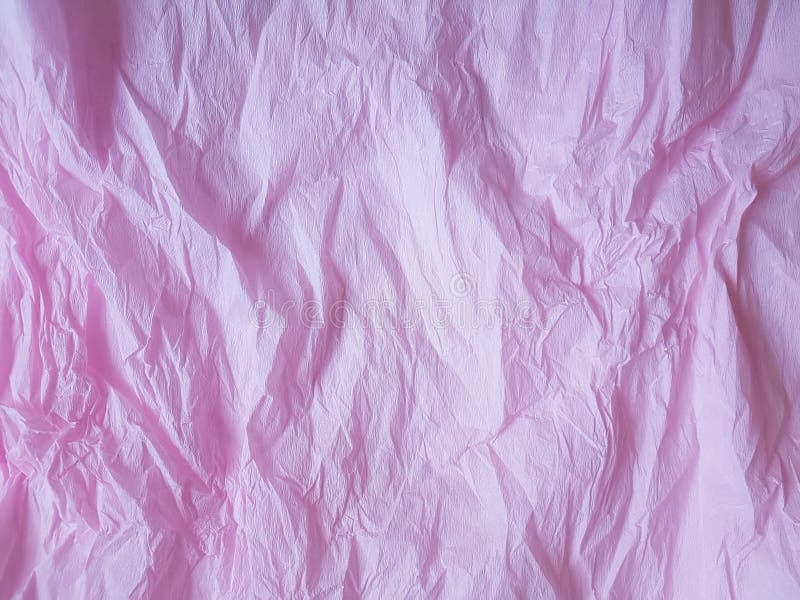 Light Pink Wrinkled Paper Background Blank Surface Stock Image - Image ...