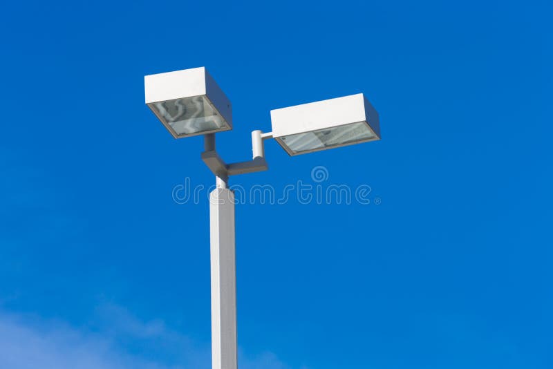 Light pole stock image. Image of industrial, floodlight - 41214721