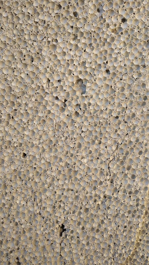 Light Porous Concrete, Texture, Pattern Close-up, Background, Texture ...
