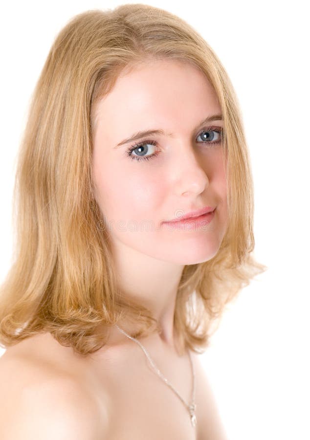 Light portrait stock photo. Image of elegance, color - 12614344