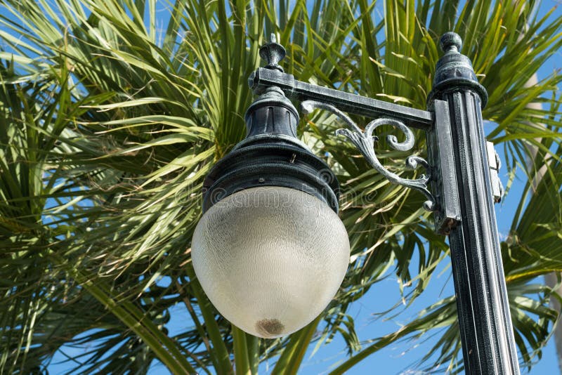 Light Post stock image. Image of nature, trees, leaves - 27132691