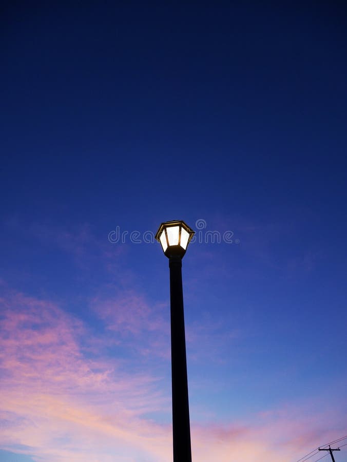 Light post stock image. Image of light, simple, post - 66274467