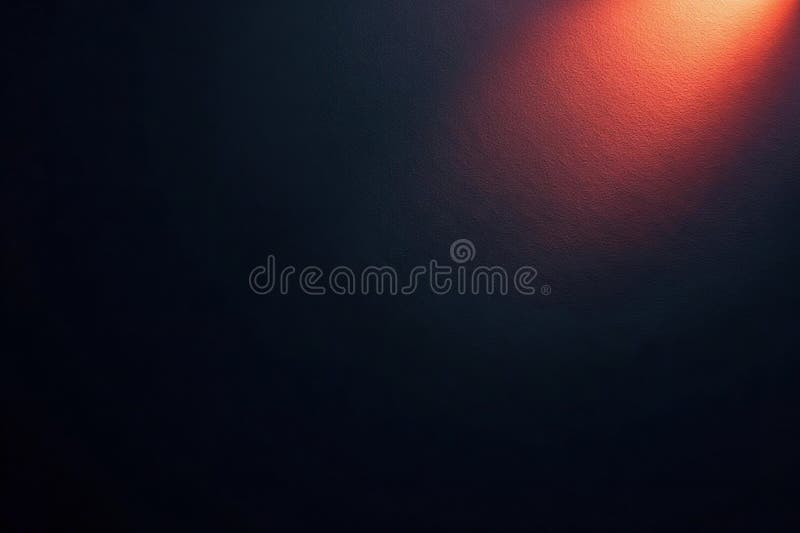 Light Pours Down Onto a Dark Textured Surface from the Top Right Corner ...