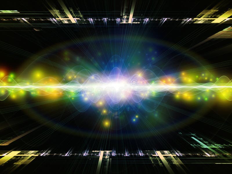 Light propagation stock illustration. Illustration of black - 24685602