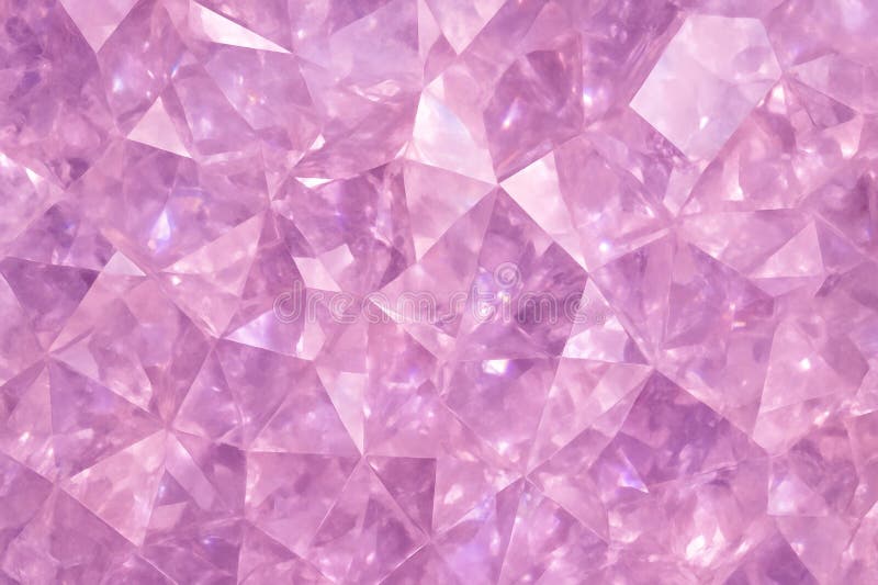 Light Purple Crystal Pattern Abstract Gemstone Background Modern Design ...