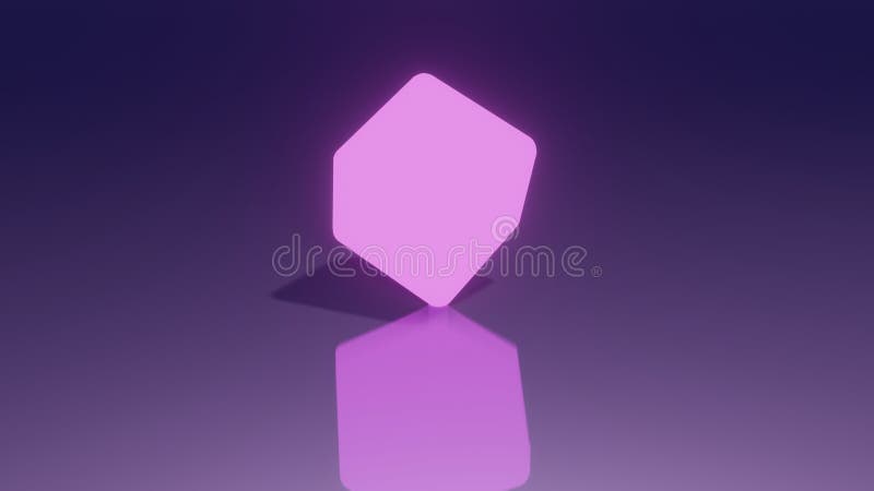 Light Purple Cube Mirror Background Wallpaper Stock Illustration ...