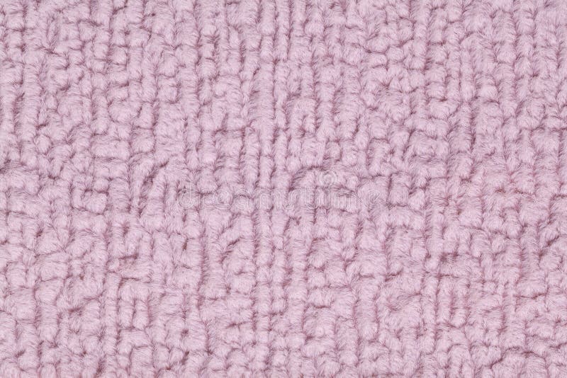Light Purple Fluffy Background of Soft, Fleecy Cloth. Texture of ...