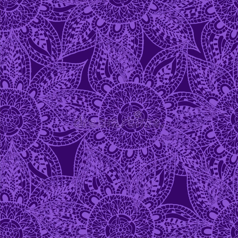 Light-purple Outlines on Dark-purple Background Stock Vector ...