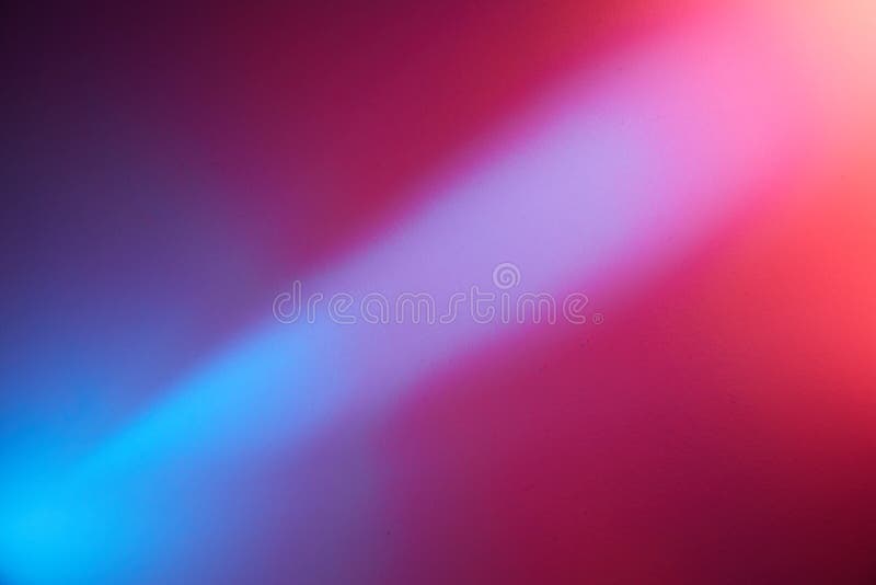 Light Purple Ray of Light from a Blue Spot To a Light Red Spot on a Red ...