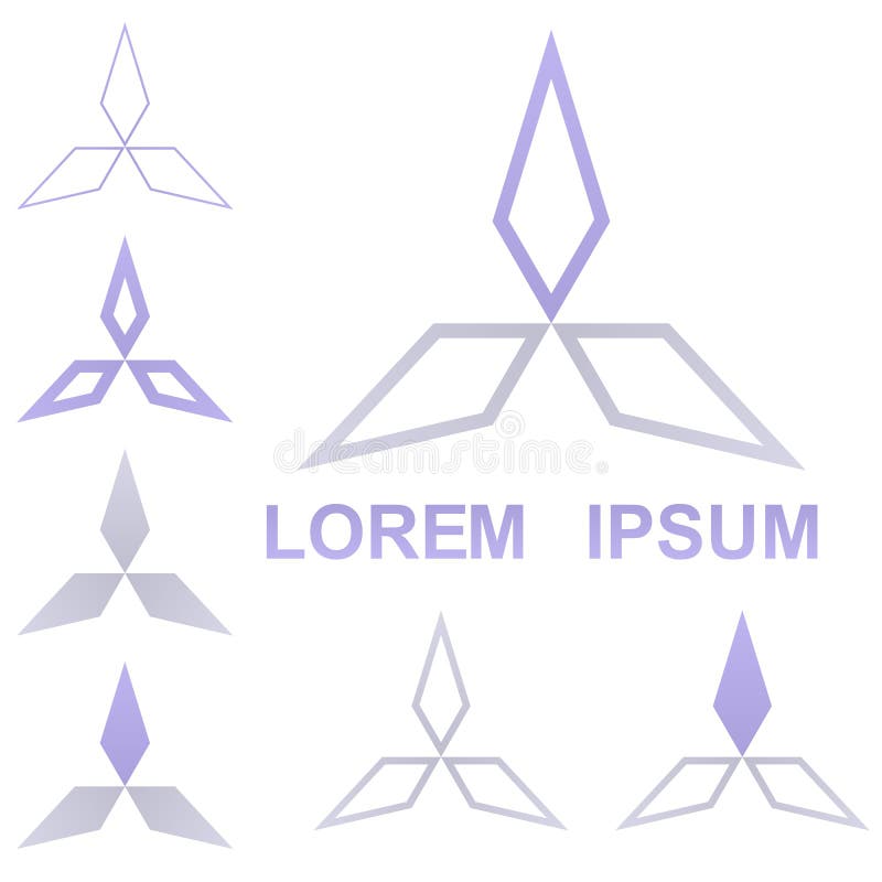 Light Purple and White Spiral Background Set Stock Vector ...